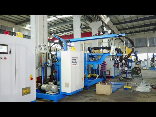 pu continuous high pressure foaming machine - Topchinamachine.com
