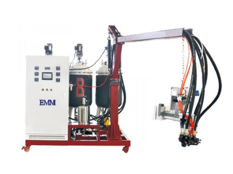 EMM083 Low pressure PU polyurethane insulation foam injection machine ...